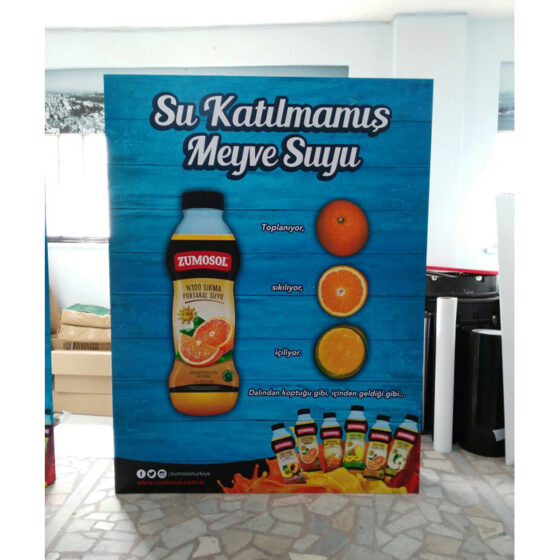 BACKDROP REKLAM STAND 150x200cm - Derin Display Reklam-